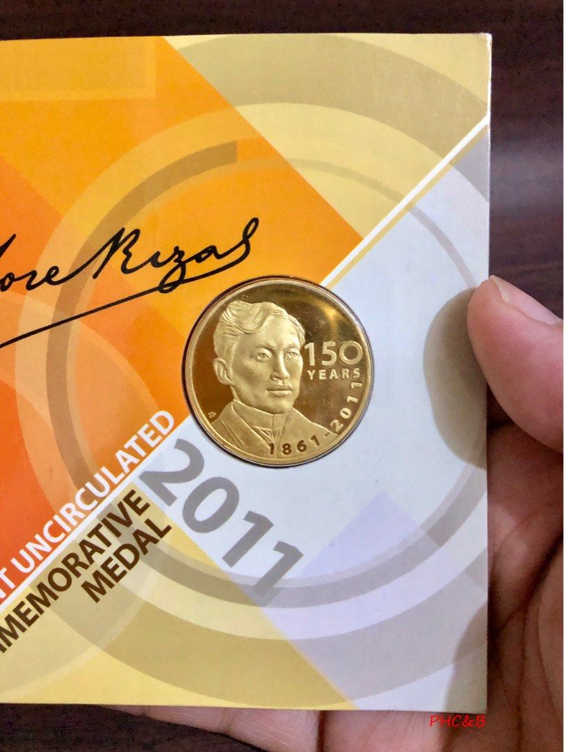 2011 Jose Rizal 150 Years Birth Anniversary Brilliant Uncirculated ...