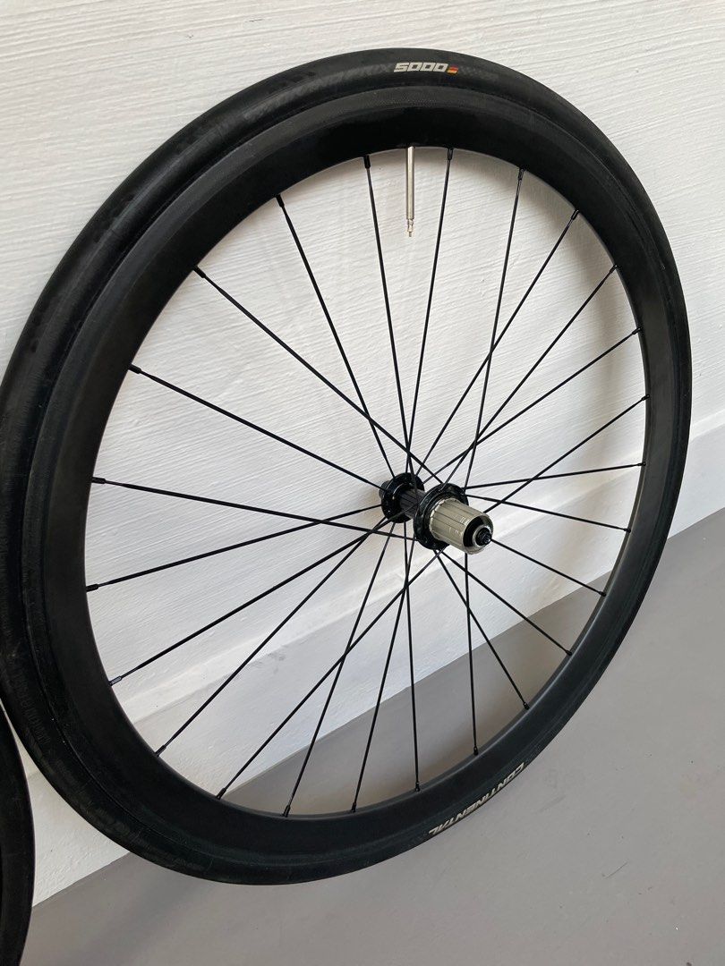 40mm Carbon Wheelset GP5000, Sports Equipment, Bicycles & Parts, Parts ...