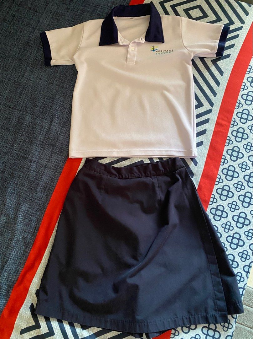 5 Sets School Uniform | Grade 1 - Grade 3 | Heritage Academy Uniform ...