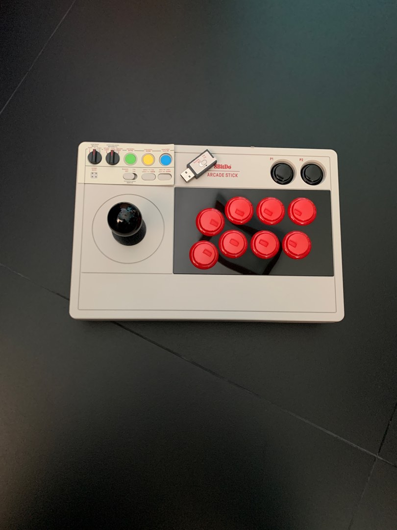 8Bitdo Bluetooth Arcade Stick, Video Gaming, Gaming Accessories ...