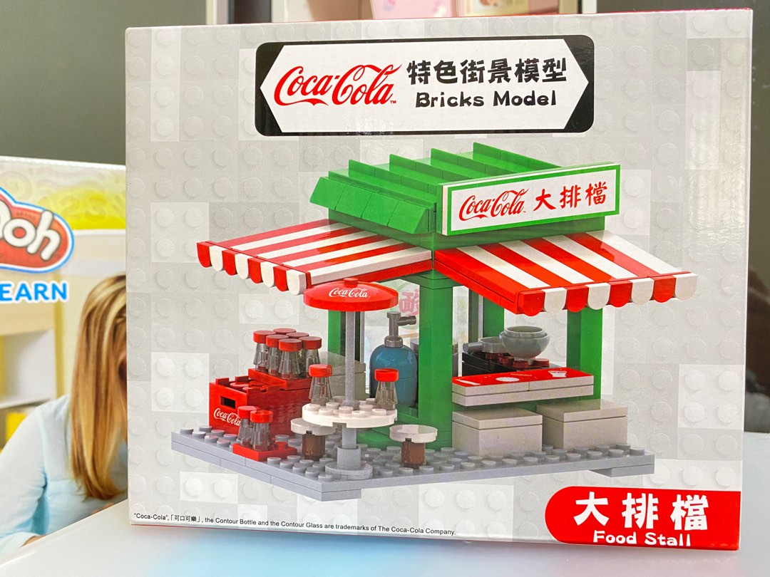 (全新)(不議價)(不散賣) 可口可樂 Coca Cola 特色街景模型 Bricks Model 兩盒, 興趣及遊戲, 玩具 & 遊戲類 ...