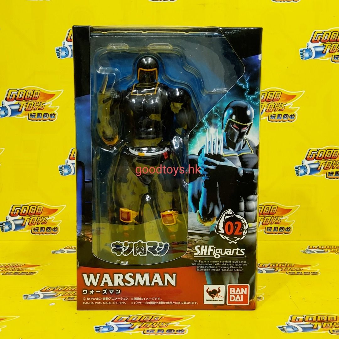 全新未開封 BANDAI SHF 筋肉人 02 WARSMAN 戰神, 興趣及遊戲, 玩具 & 遊戲類 - Carousell