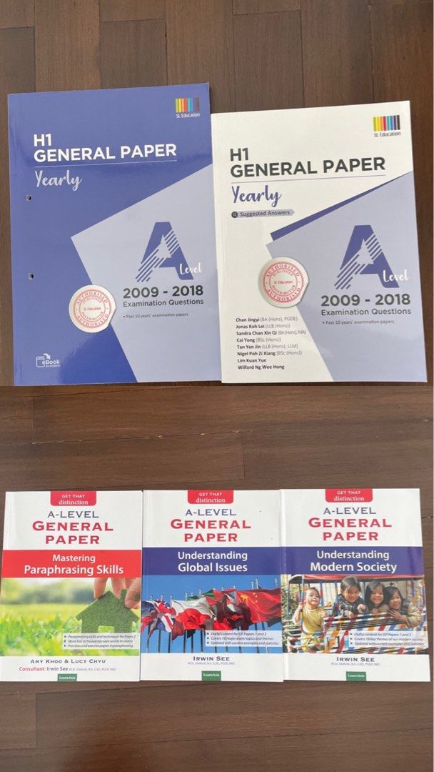A level General Paper Assesment books and TYS, Hobbies & Toys, Books ...