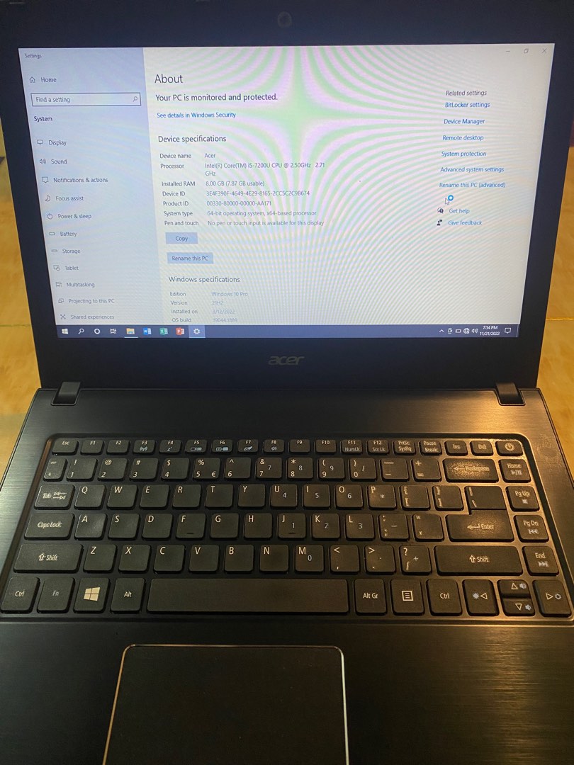 Acer TMP249 Intel Core i5 7th Gen, Computers & Tech, Laptops ...