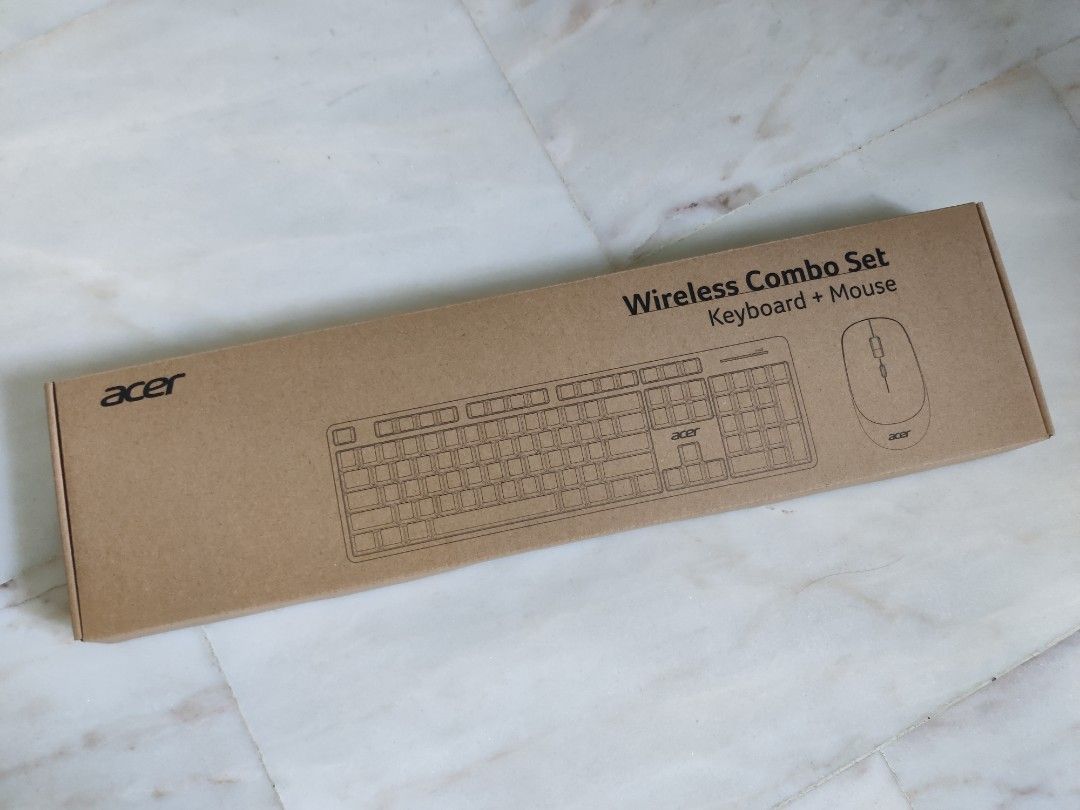 Acer Wireless Keyboard Mouse Computers And Tech Parts And Accessories Computer Keyboard On