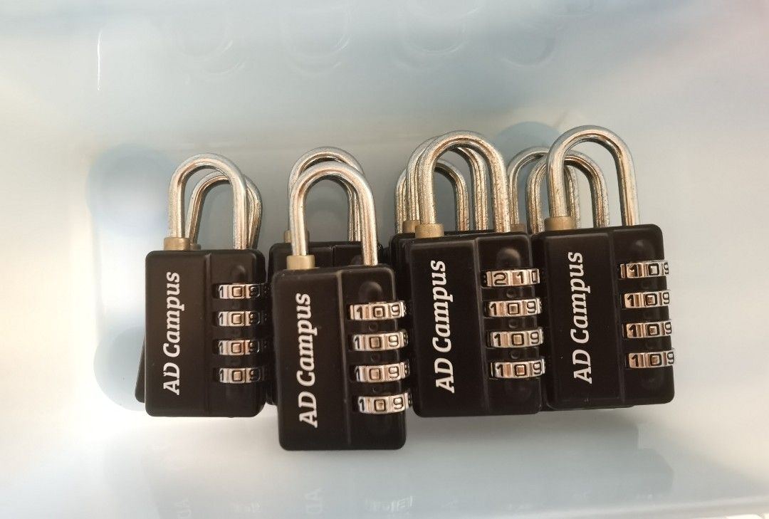 AD Campus Locks (4 digit lock), Furniture & Home Living, Security ...