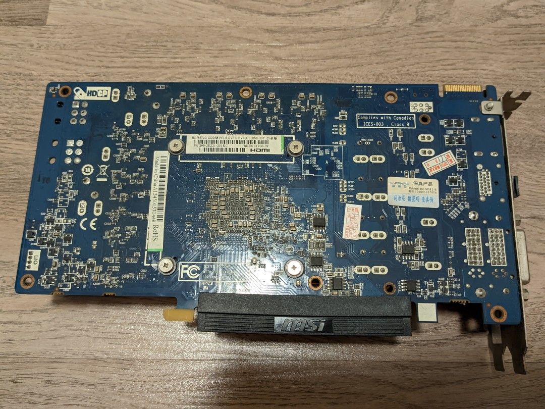 AMD display card, 7850 2Gb GDDR5, 電腦＆科技, 電腦周邊及配件, 電腦周邊產品 - Carousell