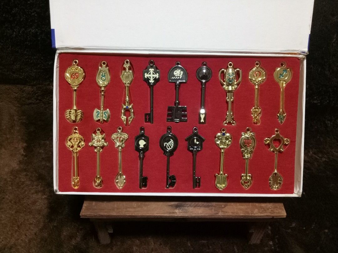 Anime Fairytail Toys Collection: Lucy's Celestial Key Set, Hobbies ...