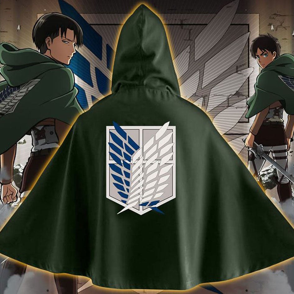 AOT Survey Corps Cape, Hobbies & Toys, Books & Magazines, Comics ...