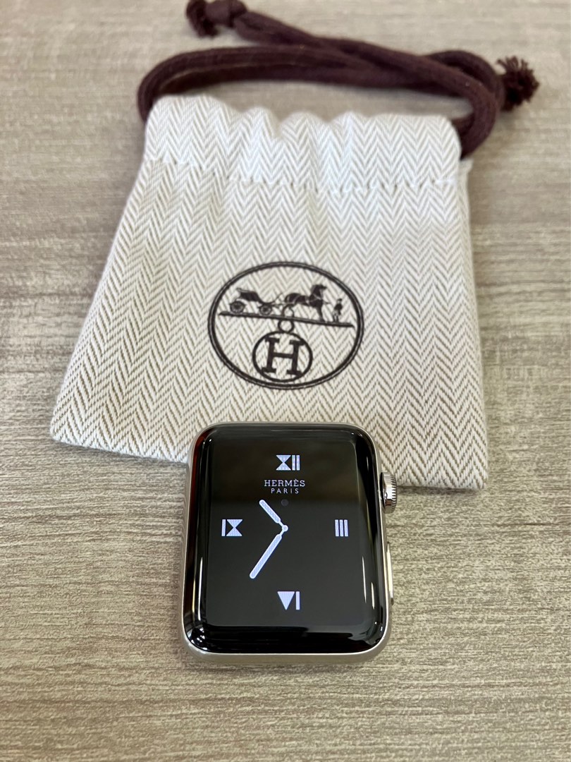 Apple Watch Hermes Series 3 (42mm), Luxury, Watches on Carousell