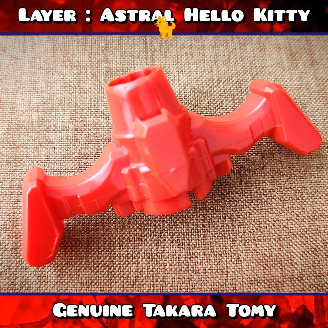Astral Hello Kitty Over Revolve Dash Beyblade Takara Tomy, Hobbies ...