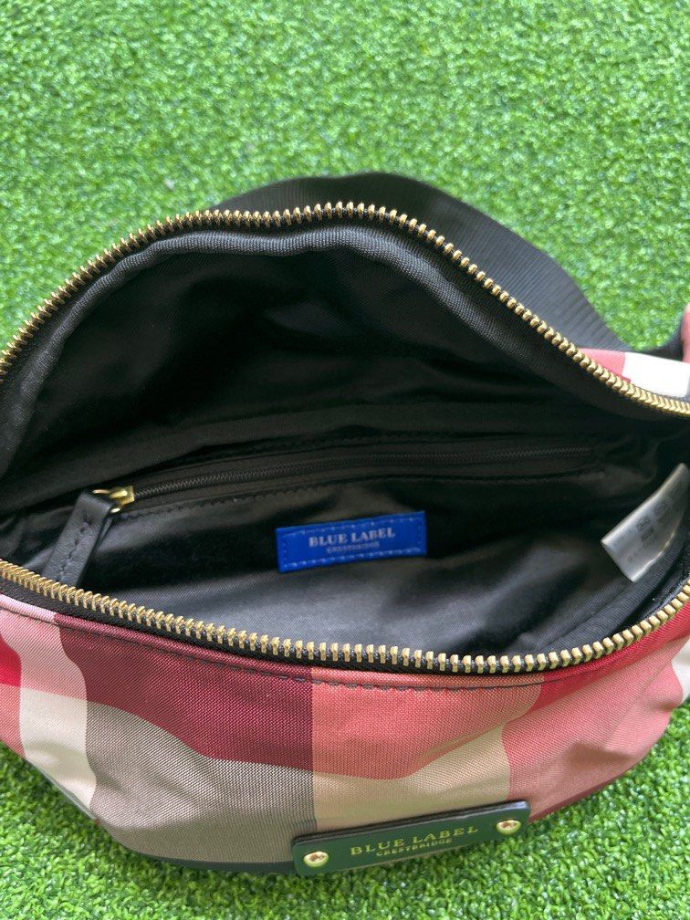 Authentic blue label bum bag, Luxury, Bags & Wallets on Carousell