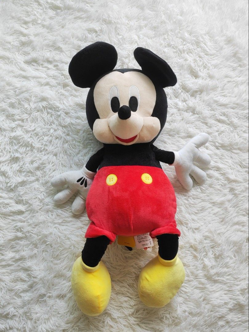 Authentic Disney Mickey Mouse Big Plush/ Soft Toy, Hobbies & Toys, Toys ...