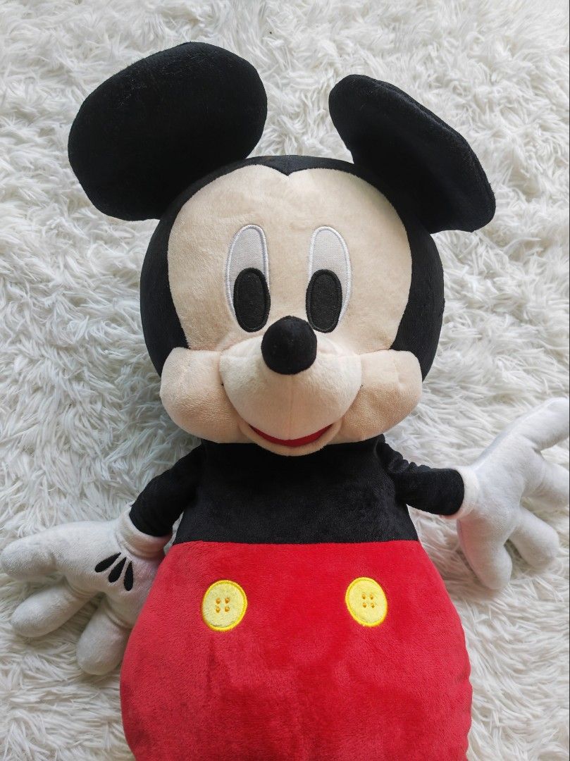 Authentic Disney Mickey Mouse Big Plush/ Soft Toy, Hobbies & Toys, Toys ...