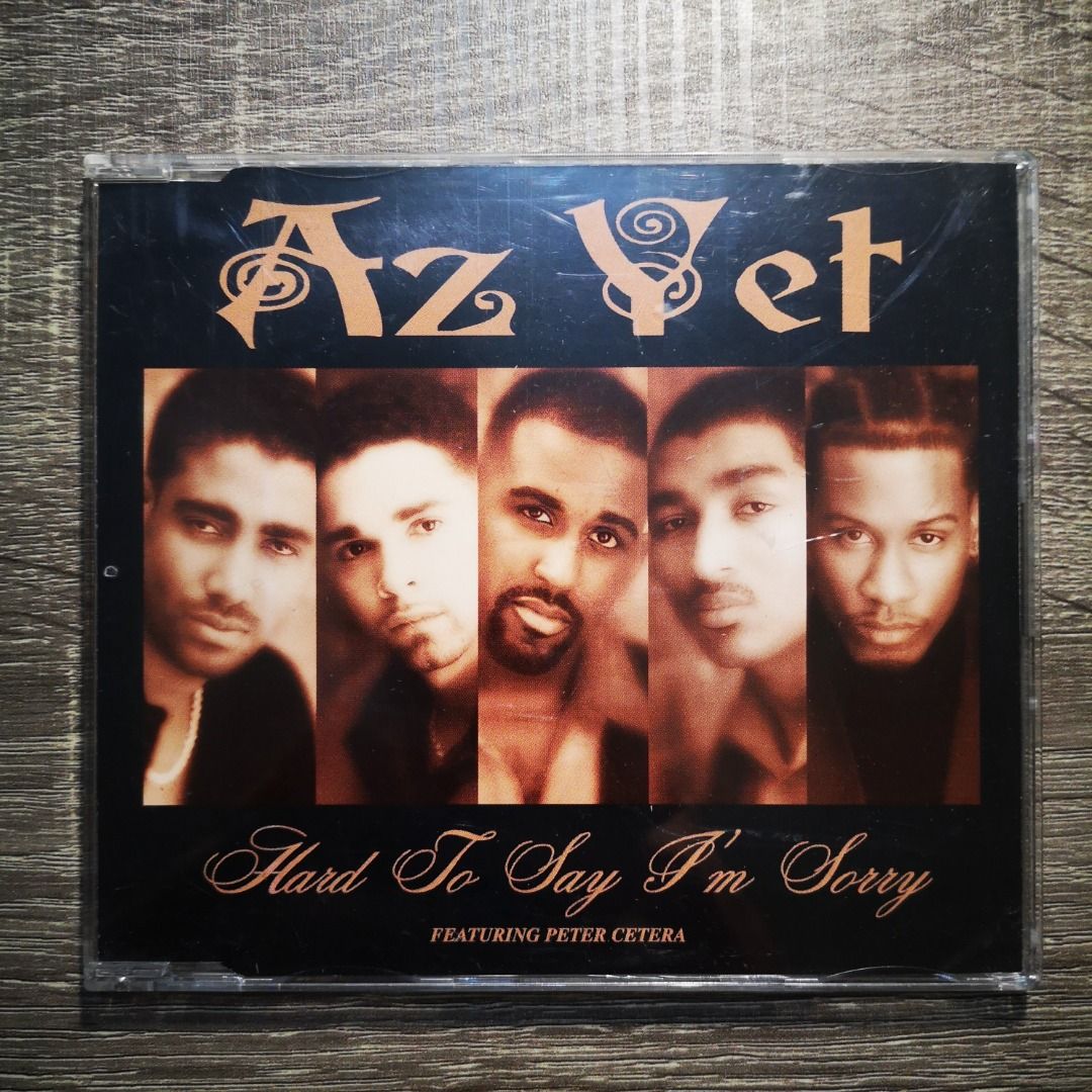 Az Yet & Peter Cetera - Hard To Say I'm Sorry, Hobbies & Toys, Music ...