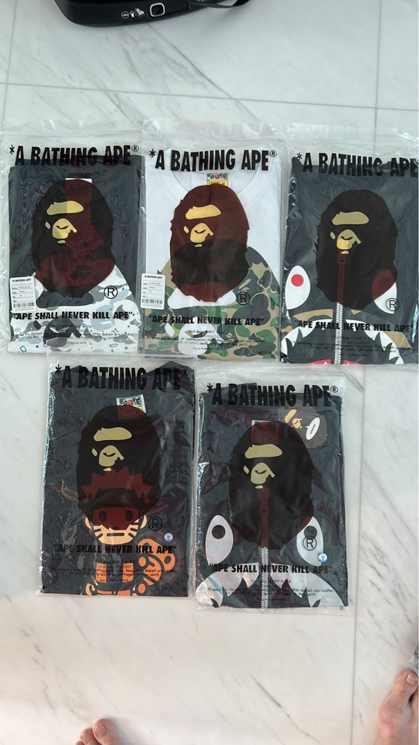 Bathing Ape, Women's Fashion, Tops, Shirts on Carousell