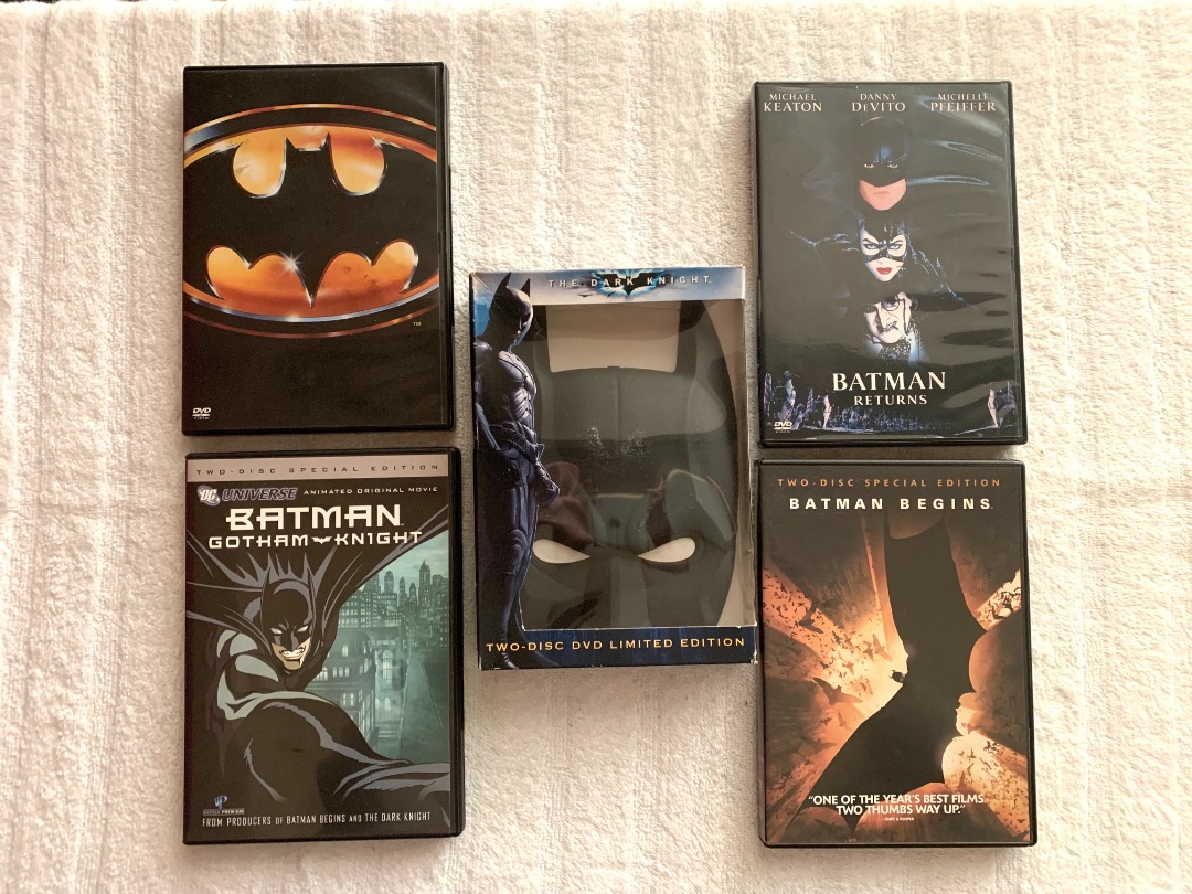 BATMAN COLLECTIBLES | ORIGINAL DVD COLLECTION (WITH HOURS OF SPECIAL ...