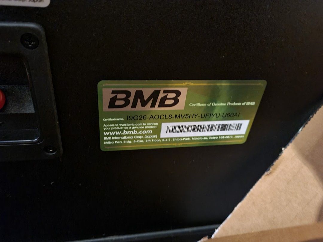 BMB Speakers 12" CSE-312 (SE), Audio, Soundbars, Speakers & Amplifiers ...