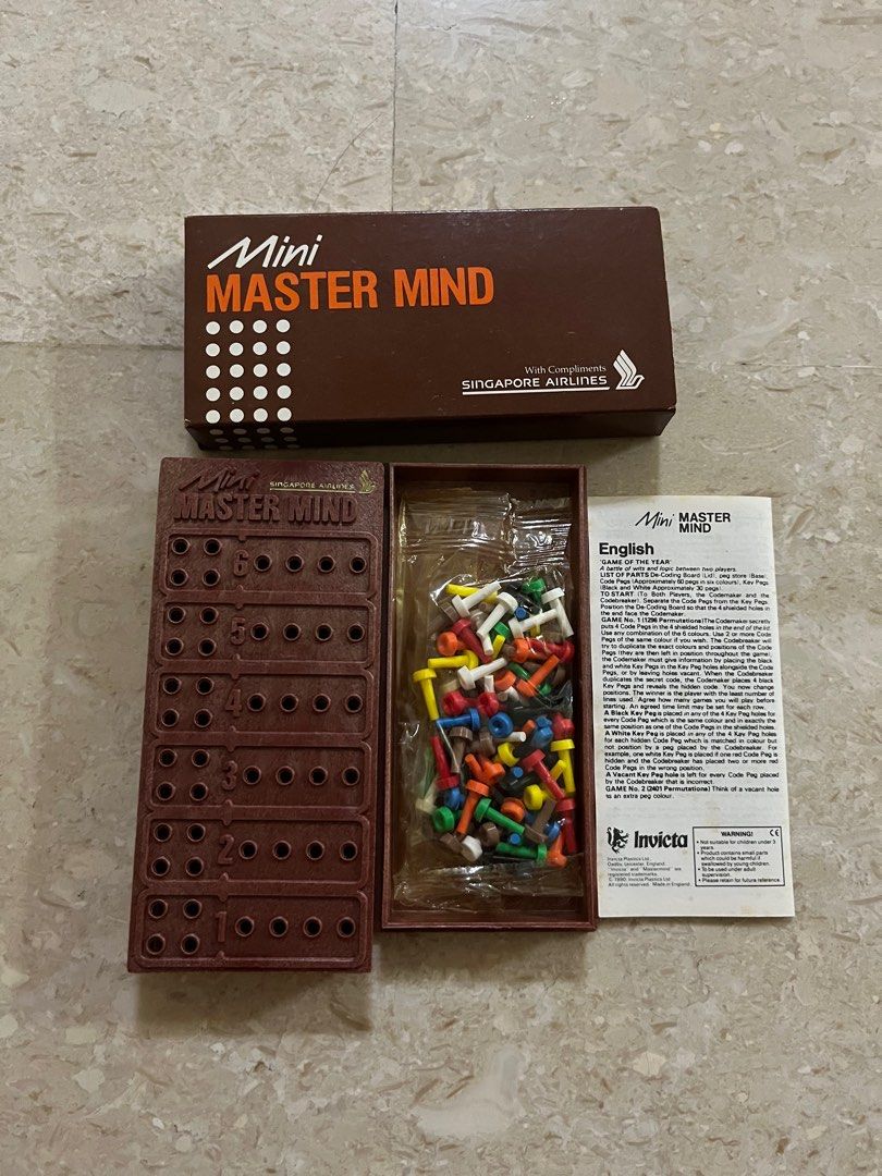 SIA mini master mind, Hobbies & Toys, Memorabilia & Collectibles, Vintage Collectibles on Carousell