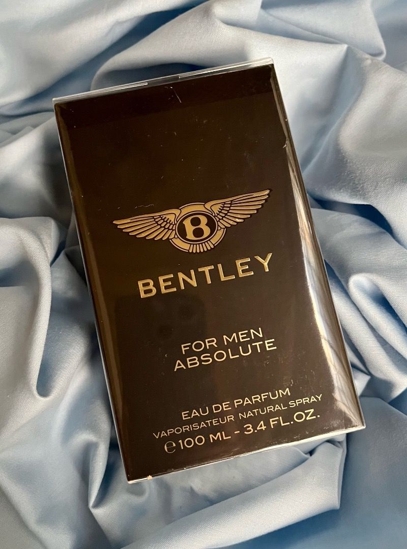 BNEW AUTHENTIC Bentley Absolute 100mL EDP Perfume For Men P4,990, Beauty & Personal Care ...