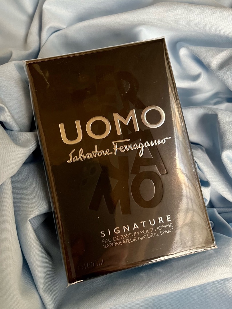 BNEW AUTHENTIC Uomo Signature by Salvatore Ferragamo 100ml EDP Spray ...