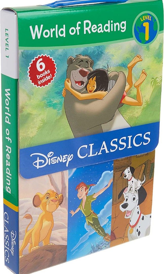 BNIB: World of Reading Disney Classic Characters Level 1 Boxed Set Of 6 ...