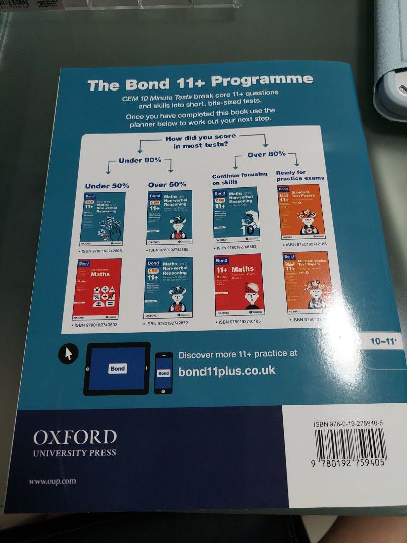 Bond maths word problems, Hobbies & Toys, Books & Magazines, Textbooks ...