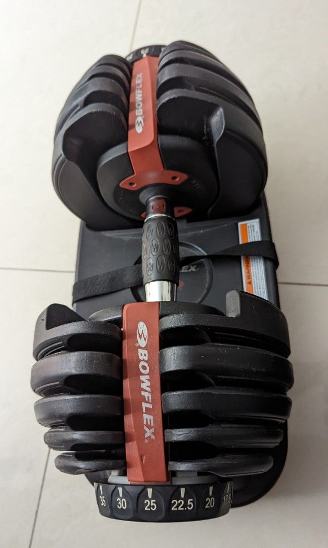 Bowflex (OG) SelectTech 552 Dumbbell Set, Sports Equipment, Exercise ...