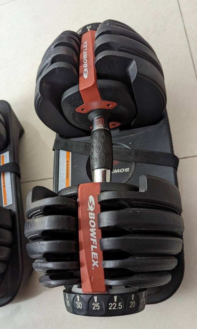 Bowflex (OG) SelectTech 552 Dumbbell Set, Sports Equipment, Exercise ...