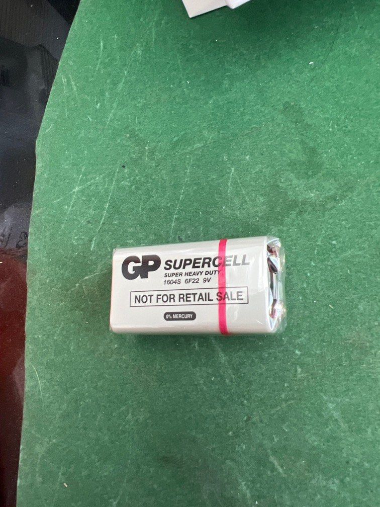 Brand new seal GP 9V Supercell battery, Photography, Photography ...