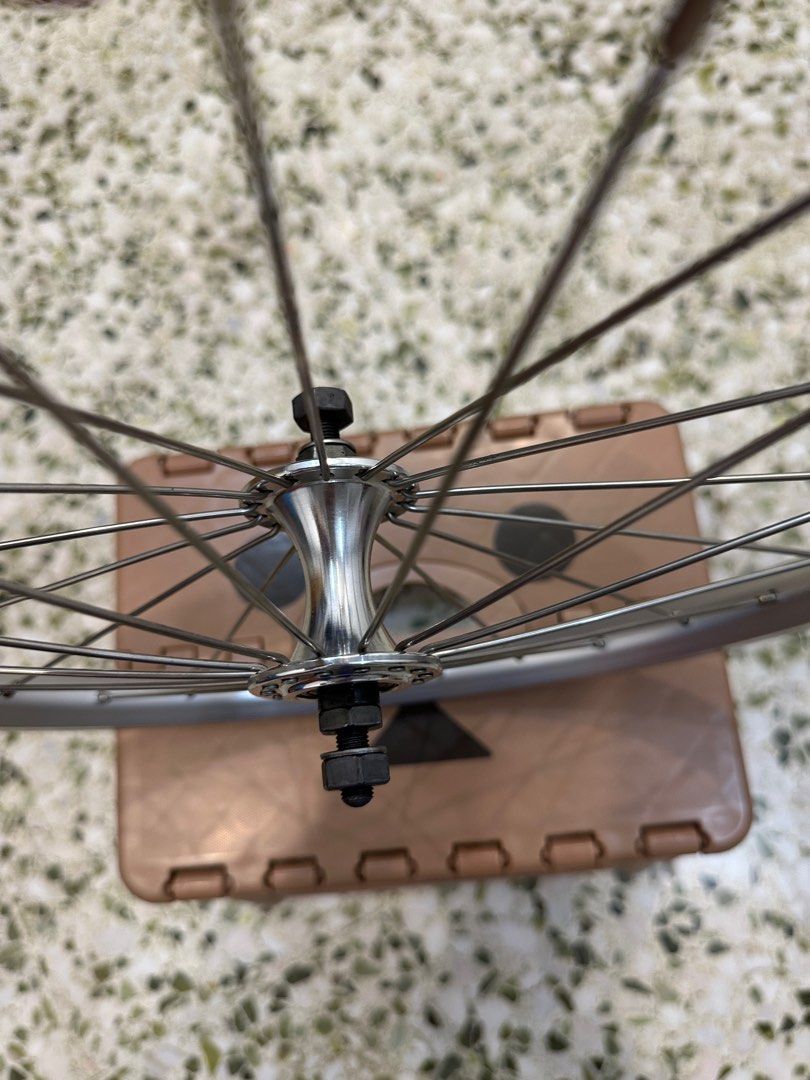 Brompton Original front wheel, Sports Equipment, Bicycles & Parts ...