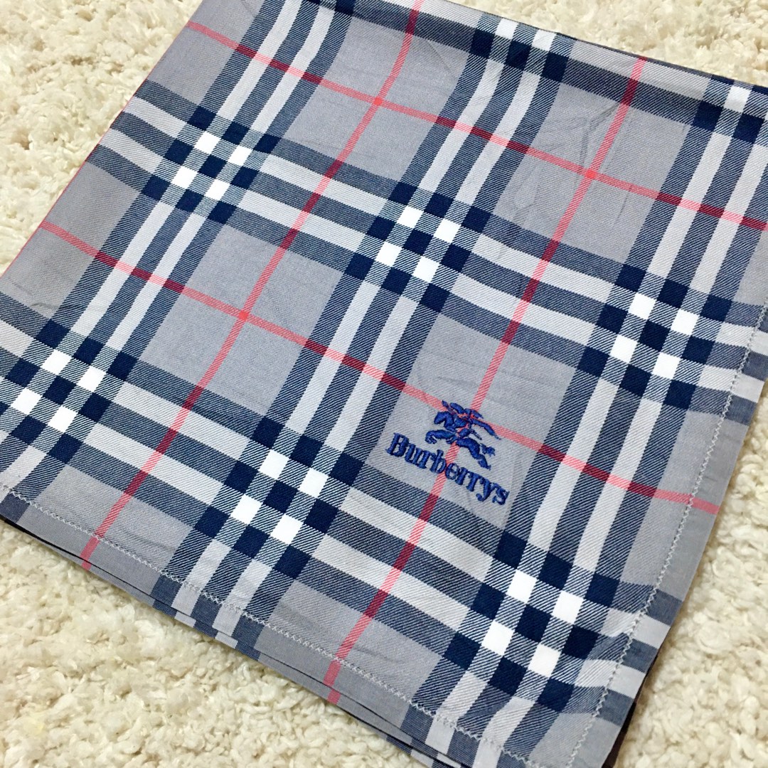 BURBERRY HANDKERCHIEF, Men's Fashion, Watches & Accessories, Handkerchief & Pocket Squares on ...