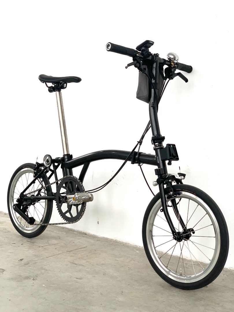 BZ Alloy Wheelset with BZ hub for Brompton (External 3-7s Speed ...