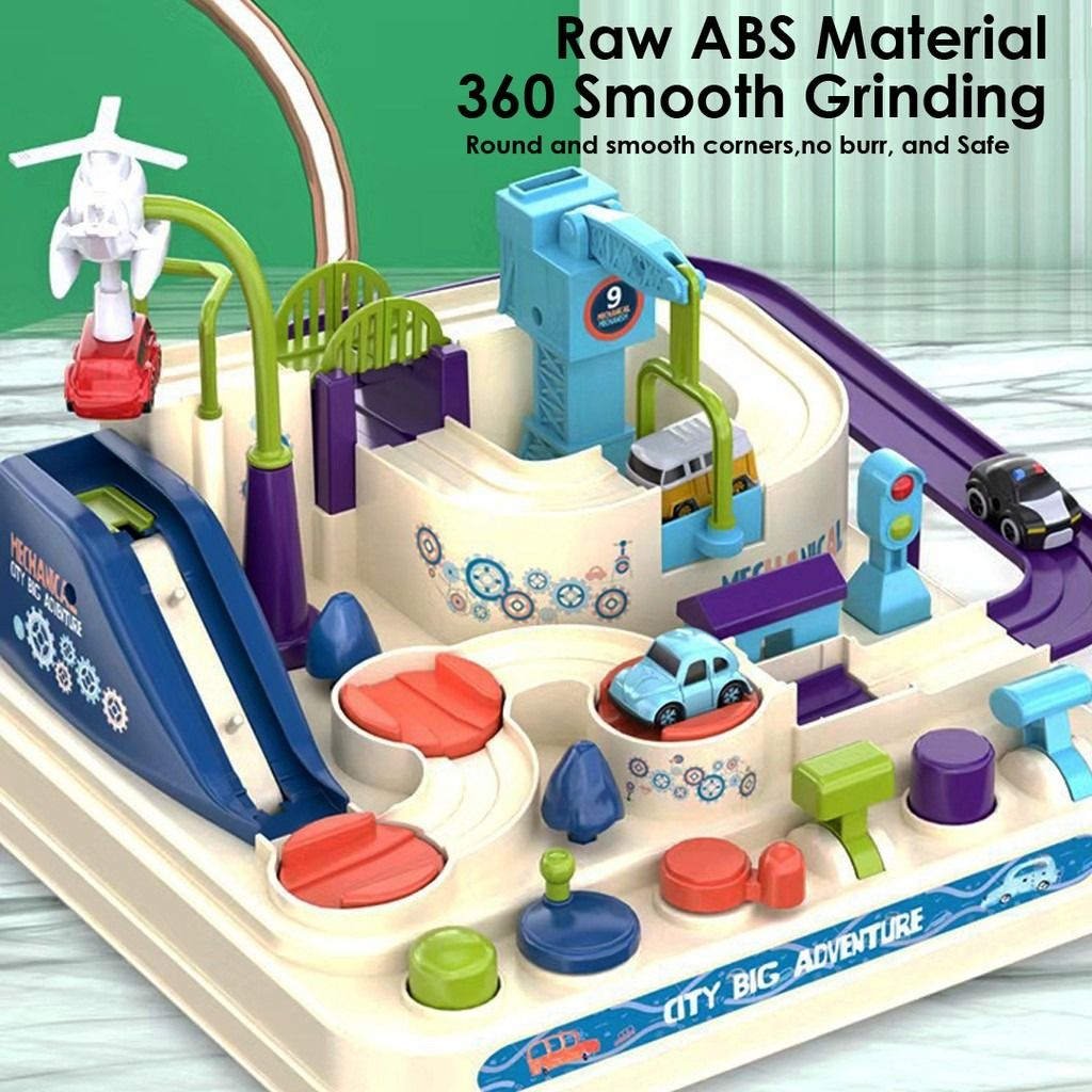 Car Adventure Toy Set | Track & Car Play Set | Kids Educational Toy Car ...