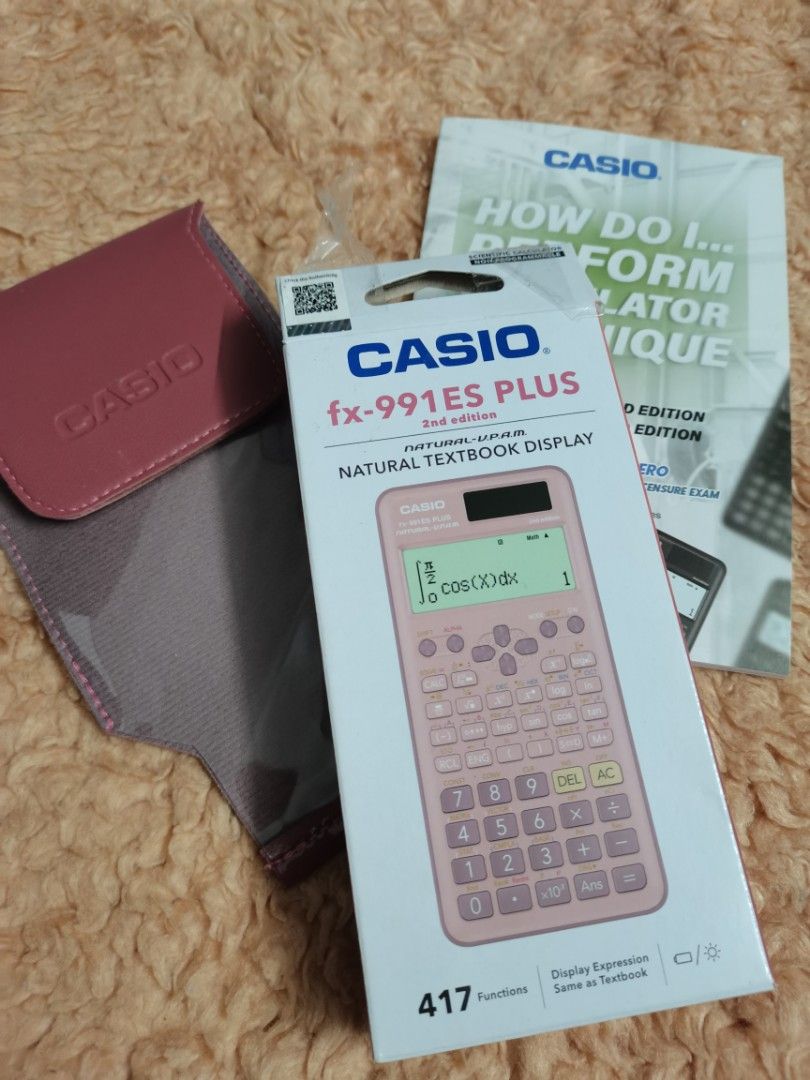 Casio fx-991ES Plus (Pink), Computers & Tech, Office & Business ...
