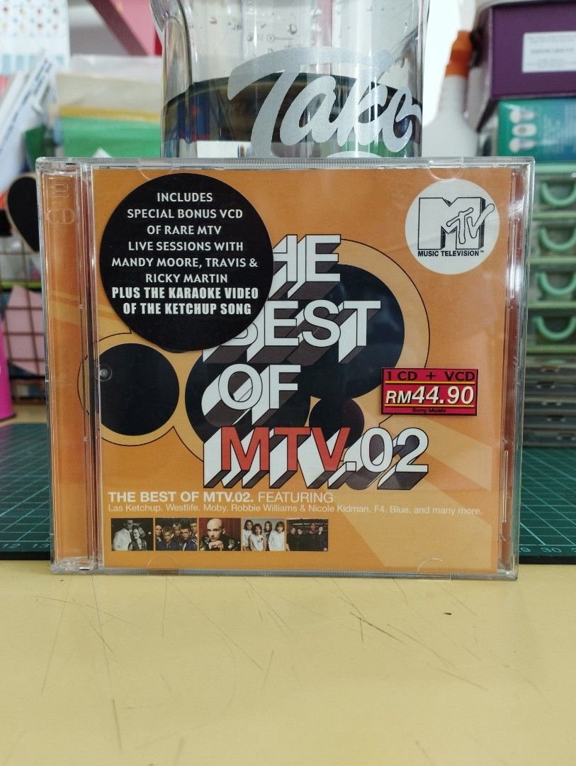 (CD+VCD) The Best Of MTV.02, Hobbies & Toys, Music & Media, CDs & DVDs ...
