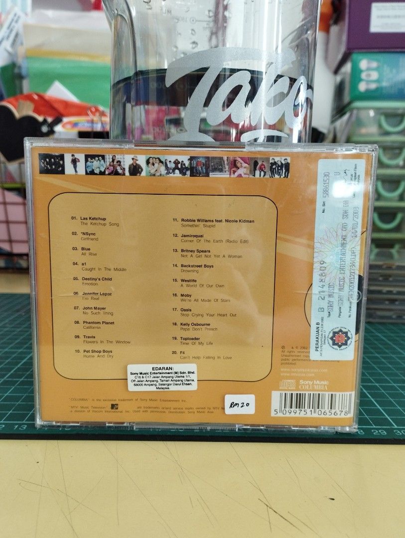 (CD+VCD) The Best Of MTV.02, Hobbies & Toys, Music & Media, CDs & DVDs ...