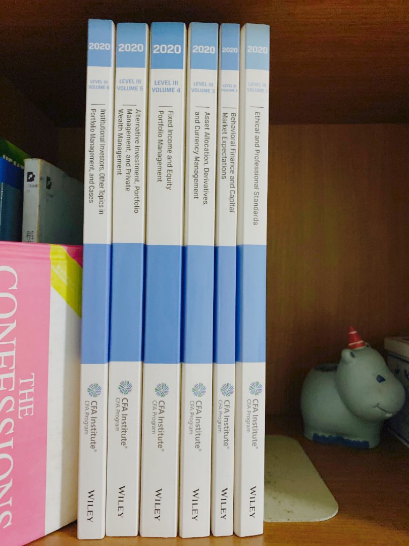 CFA level 3 books 2020/2021, Hobbies & Toys, Books & Magazines ...