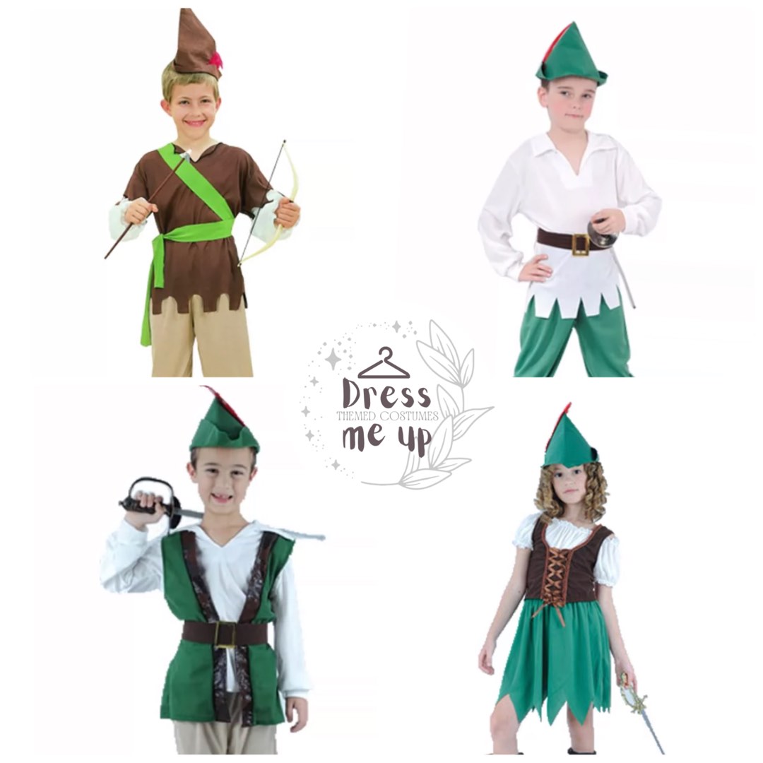 Children / Adult Peter Pan Elf Cosplay party costume, Babies & Kids ...