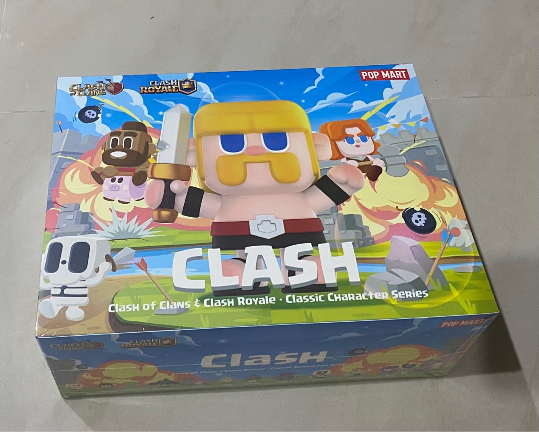 Clash Royal Pop Mart Sealed Box, Hobbies & Toys, Toys & Games on Carousell