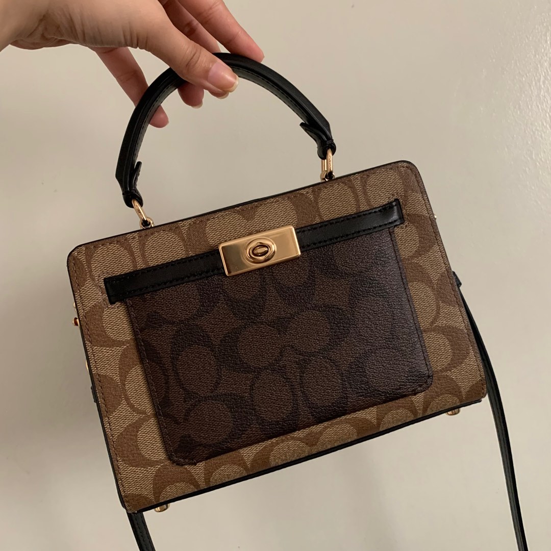 COACH Mini Lane, Luxury, Bags & Wallets on Carousell