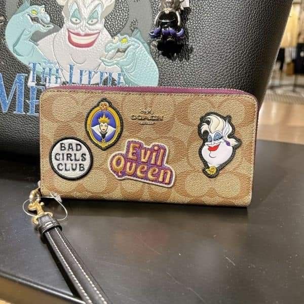 Coach x Disney Ursula Long wallet, Women's Fashion, Bags & Wallets ...
