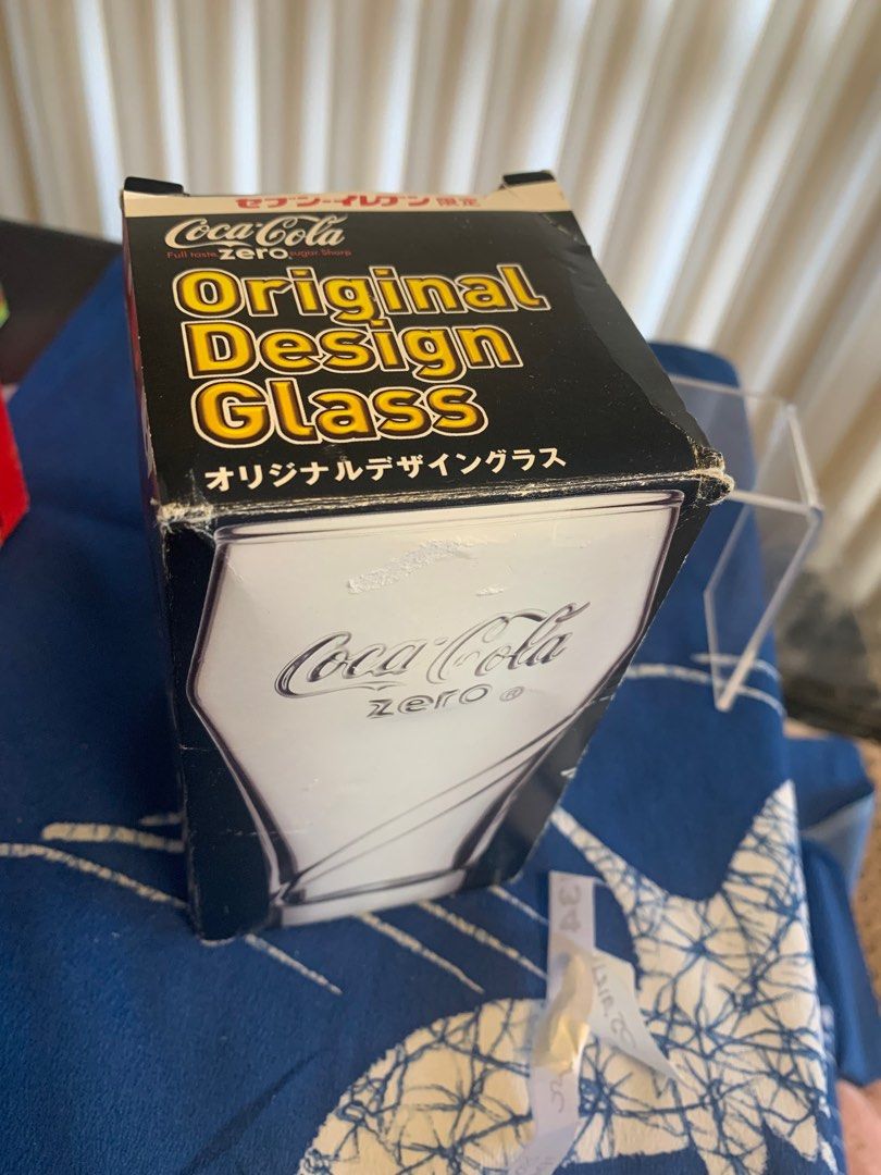 Coke zero original design glass, Hobbies & Toys, Memorabilia ...
