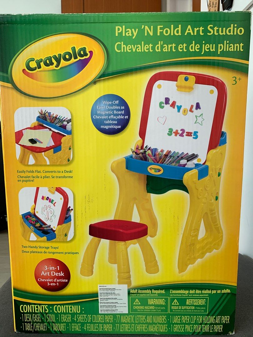 Crayola Play N Fold Art Studio, Hobbies & Toys, Stationery & Craft ...