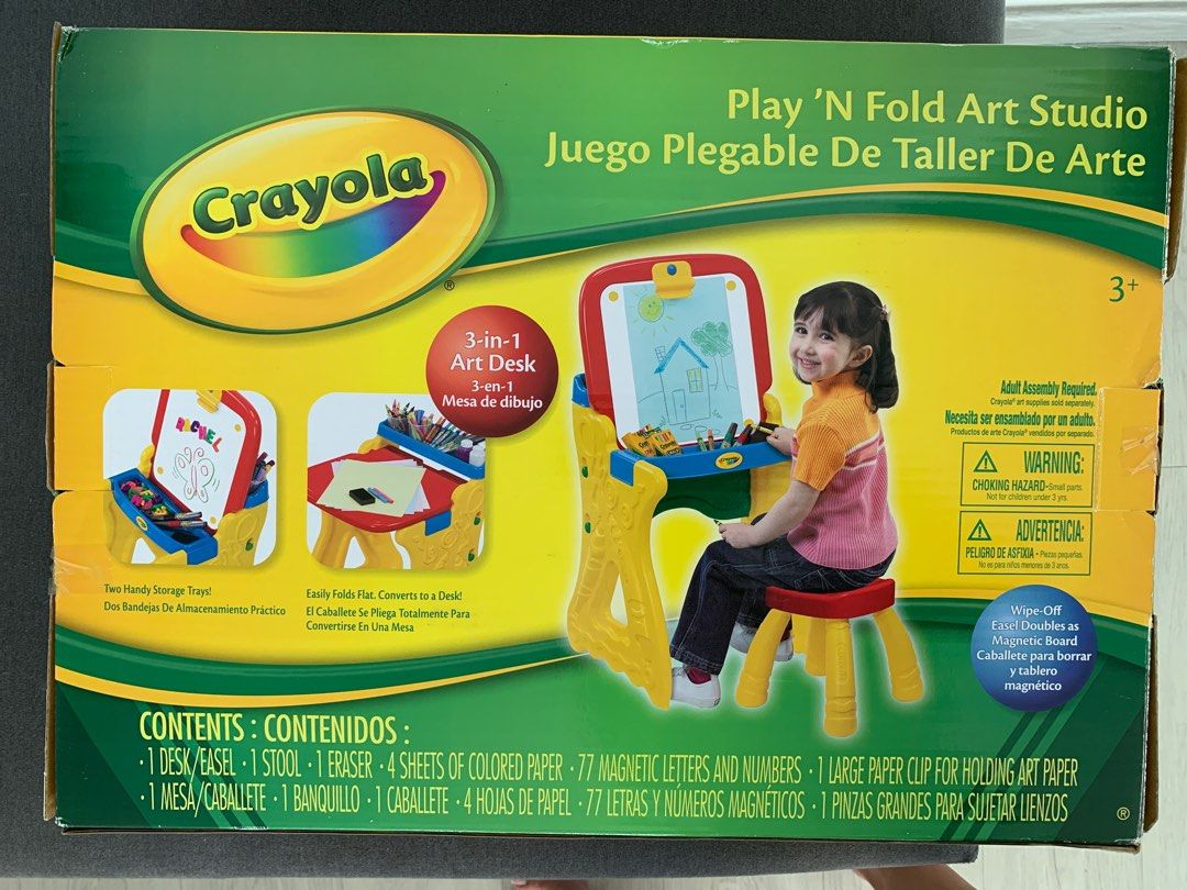Crayola Play N Fold Art Studio, Hobbies & Toys, Stationery & Craft ...