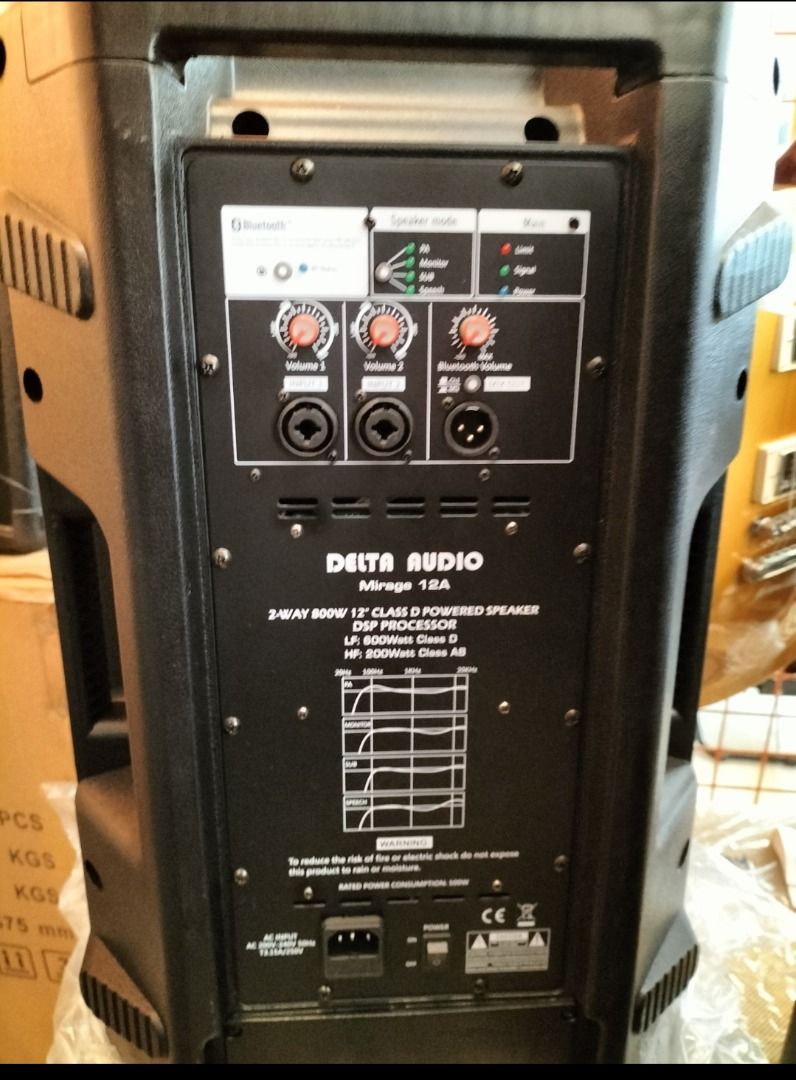 Delta Audio- PA Audio System Package, Hobbies & Toys, Music & Media ...