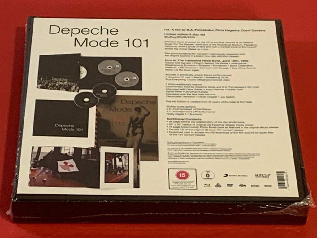 Depeche Mode - 101 (Box set) 2 DVD/ 2 CD/ Blu-Ray, Hobbies & Toys, Music & Media, CDs & DVDs on ...