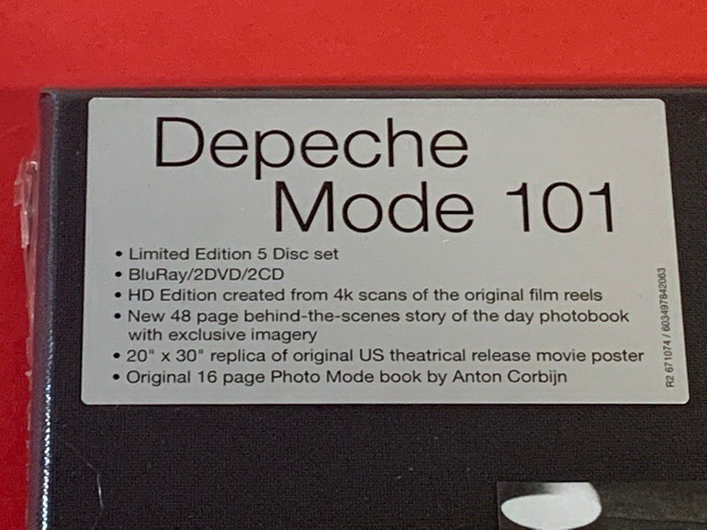 Depeche Mode - 101 (Box set) 2 DVD/ 2 CD/ Blu-Ray, Hobbies & Toys, Music & Media, CDs & DVDs on ...