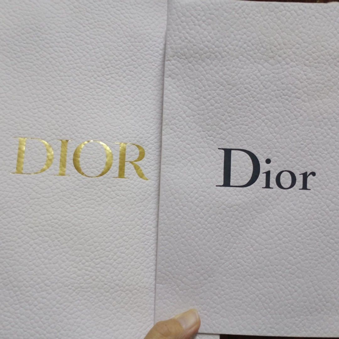 Dior paper bag, Luxury, Accessories on Carousell