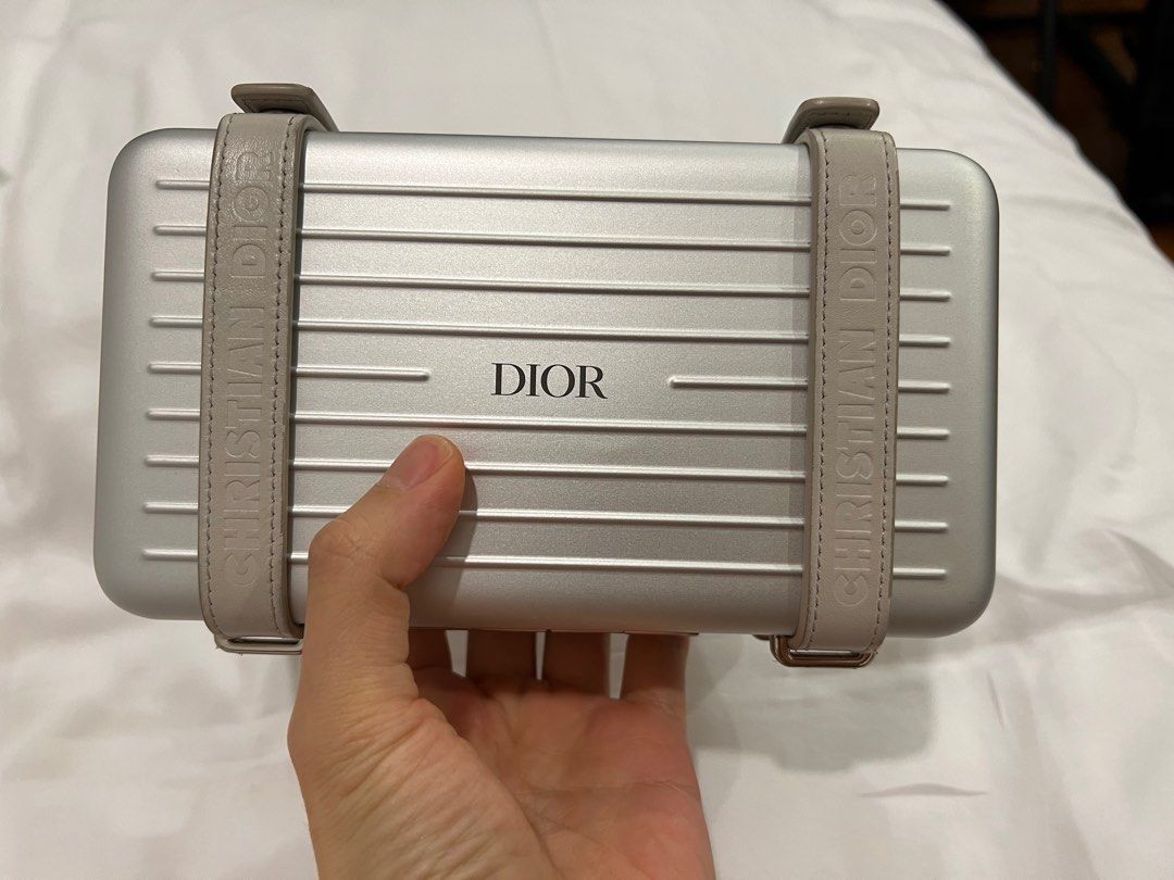 Dior Rimowa Personal Case Silver, Luxury, Bags & Wallets on Carousell